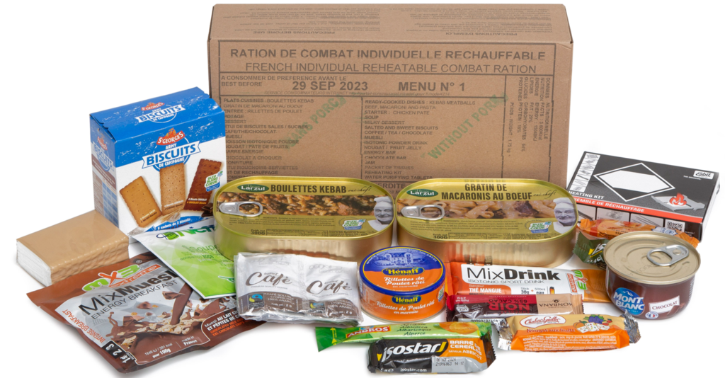 RCIR French Ration Pack Prepper Food