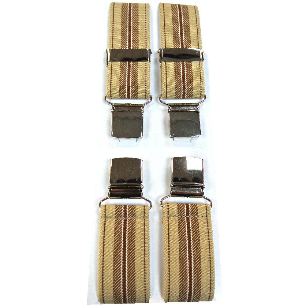 Braces with Clip End New Clip ended Stripe Braces - Surplus and Outdoors