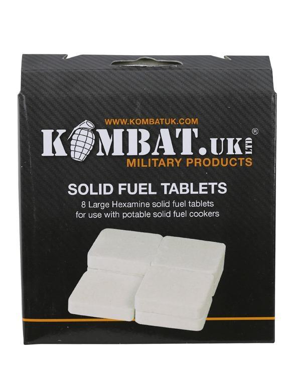 Solid fuel tablets