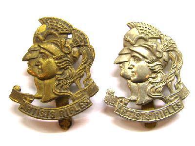 Artist Rifles Cap Badge