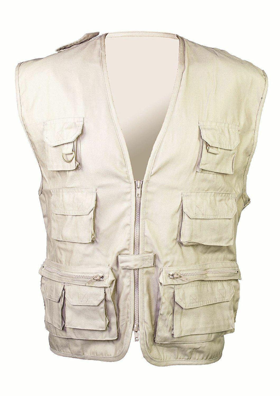 Beige Multi Purpose Vest