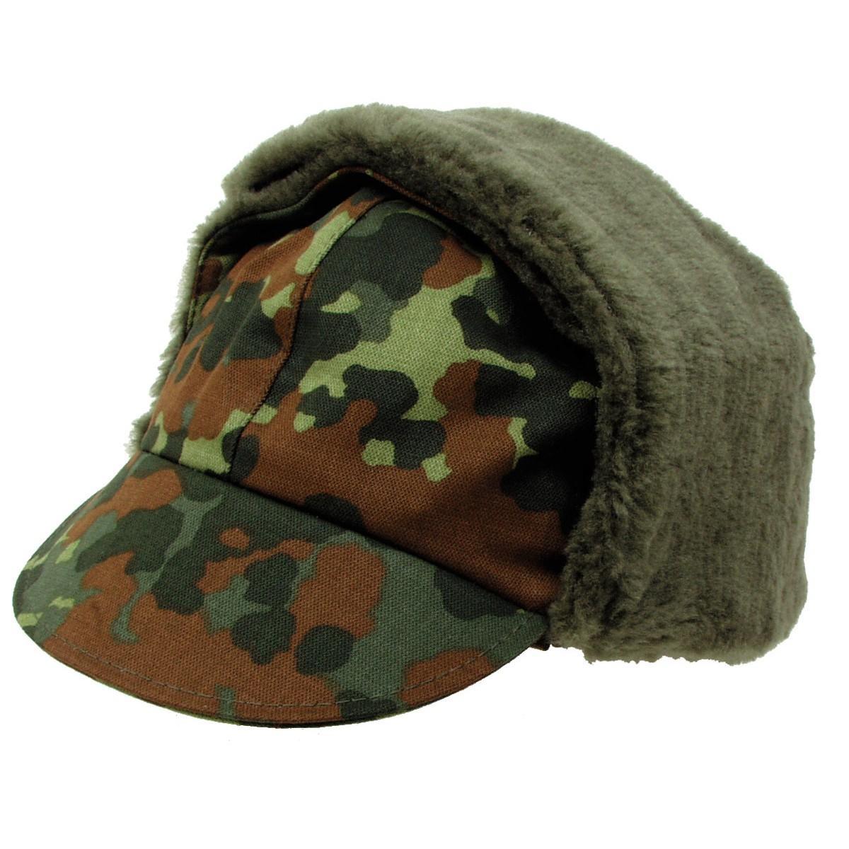 German Flecktarn Winter Cap
