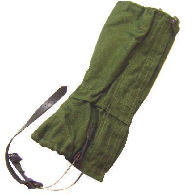 British Army Olive green Canvas Army Gaiters