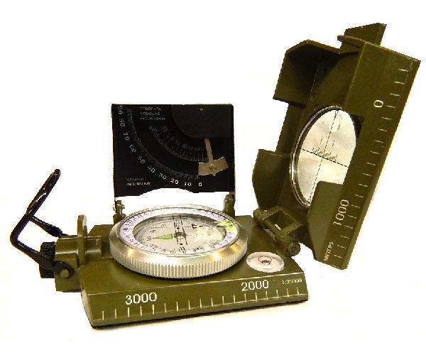 Military Style clinopmeter Compass