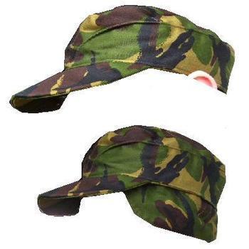 Woodland camo dpm Army crap Hat