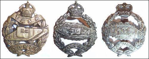 Tank Corps Cap badge
