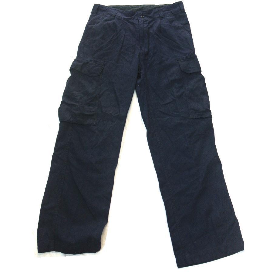 German Military issue Heavyweight Navy blue combat trousers - Surplus ...