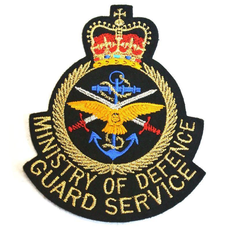 MOD Guard service badge