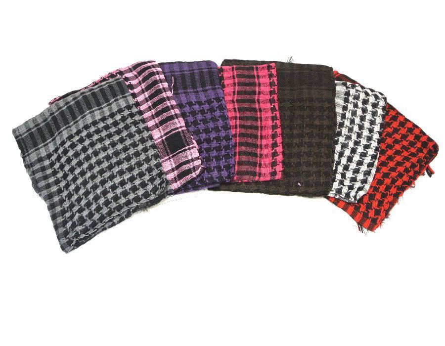 Multi coloured shemagh