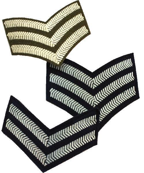 New Sergeant Stripes Sergeant Stripes - Military Insignia - Cloth ...