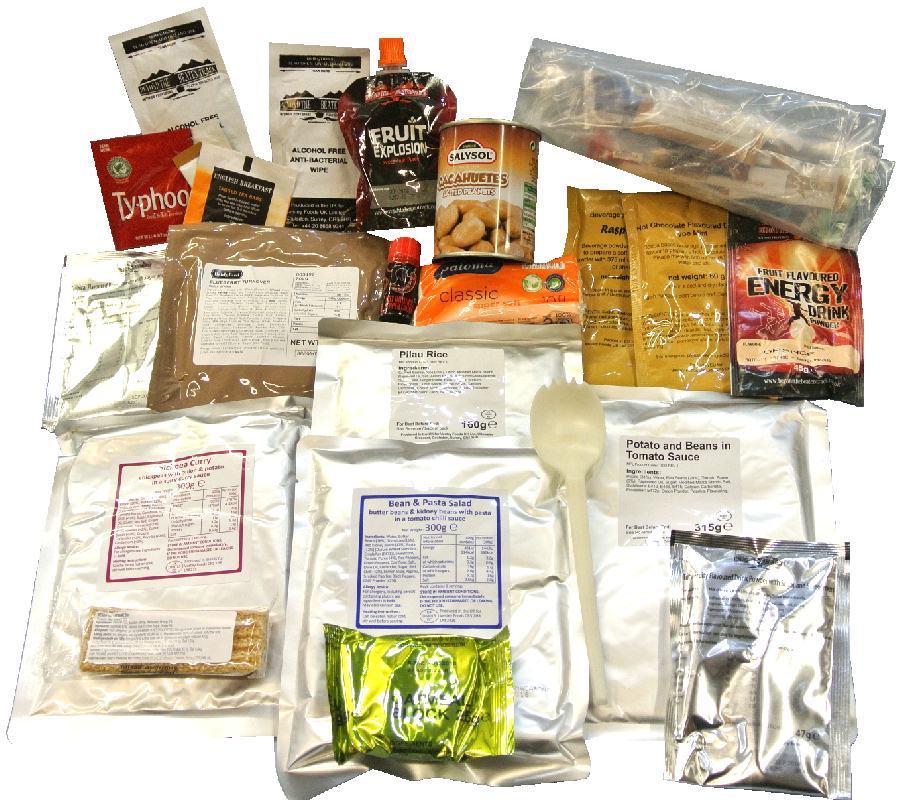 Halal Hindu Sikh Ration Pack