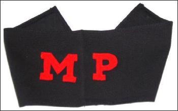 MP Arm Band from Surplus and Outdoors / Military Uniform Accessories