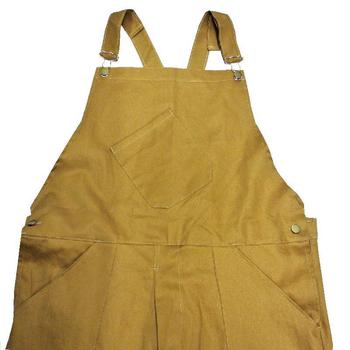 Khaki Bib and Brace overalls
